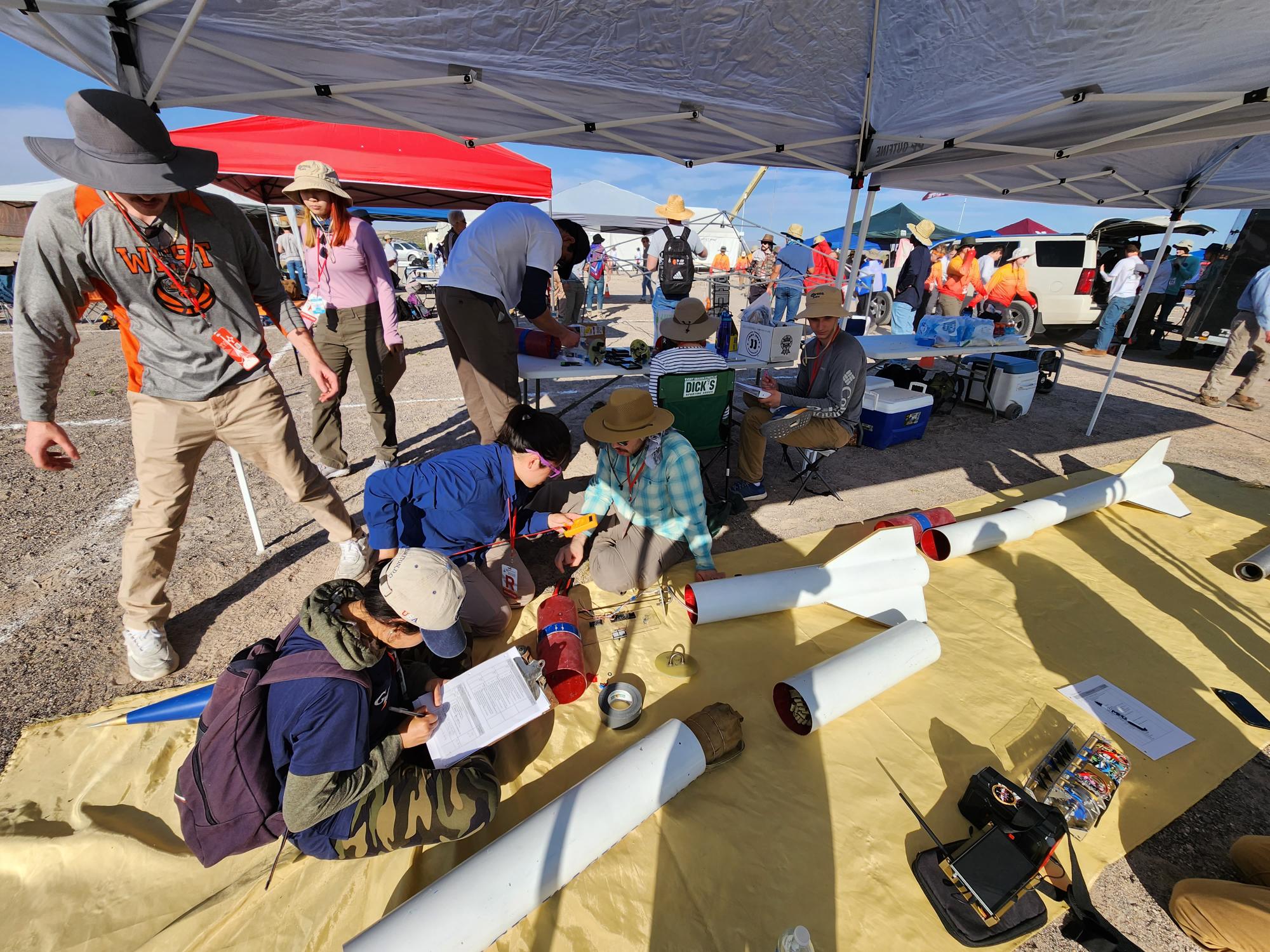 GW Rocket Team Successfully Launches Dual-Stage Rocket at 2023 ...